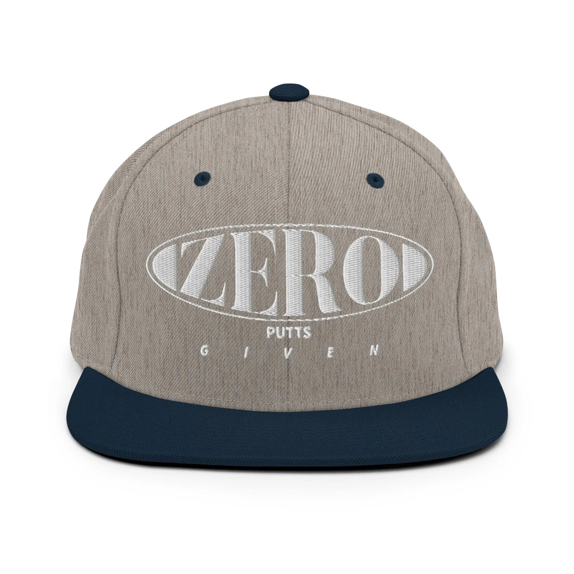 Zero Putts Given Golf Snapback Hat | Funny Hats