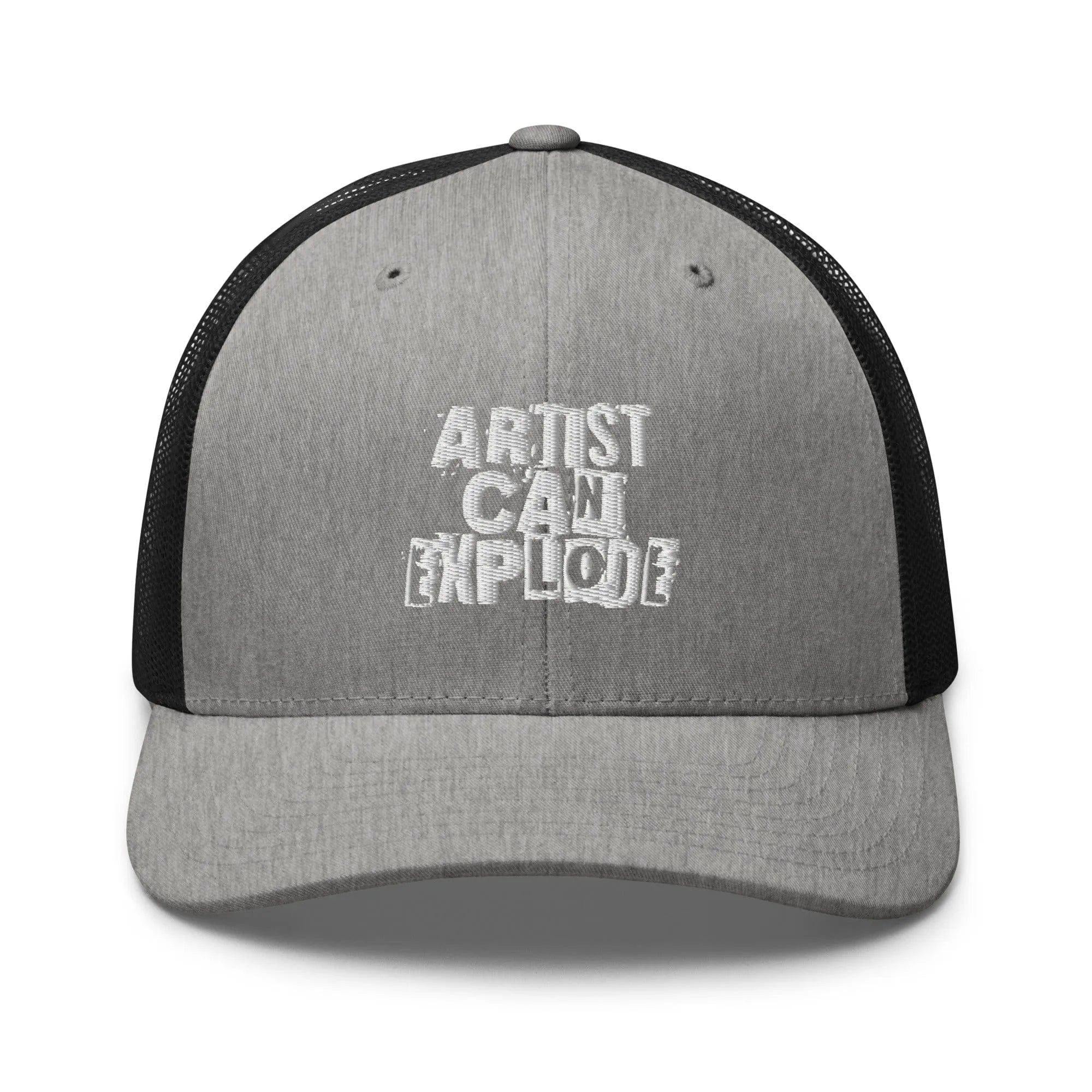Artist Can Explode Trucker Hat | Embroidered Hats