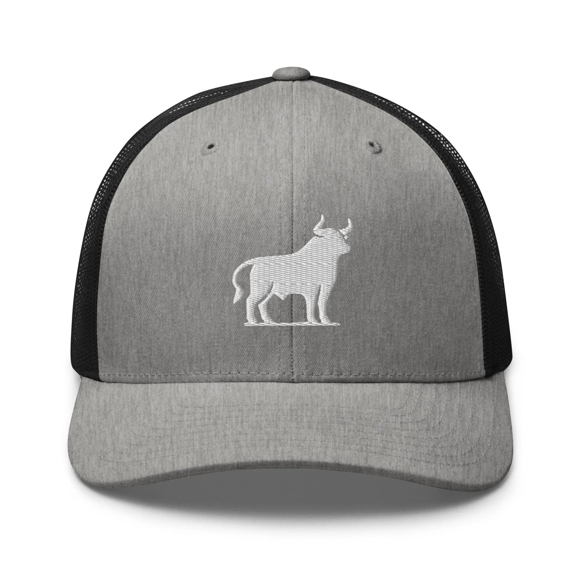 Bull Trucker Hat | Embroidered Hats